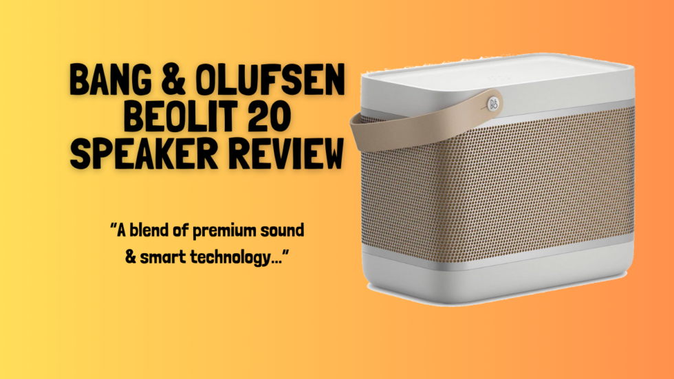 Quick Review of The Bang Olufsen Beolit 20 Portable Bluetooth Speaker ...