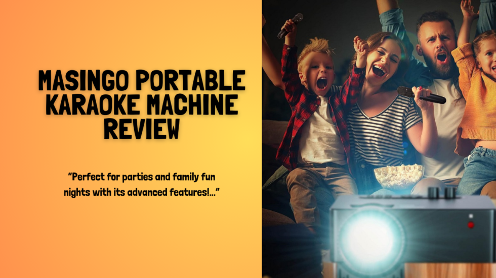 Quick Review Of The MASINGO Portable Karaoke Machine - JAYS TECH REVIEWS
